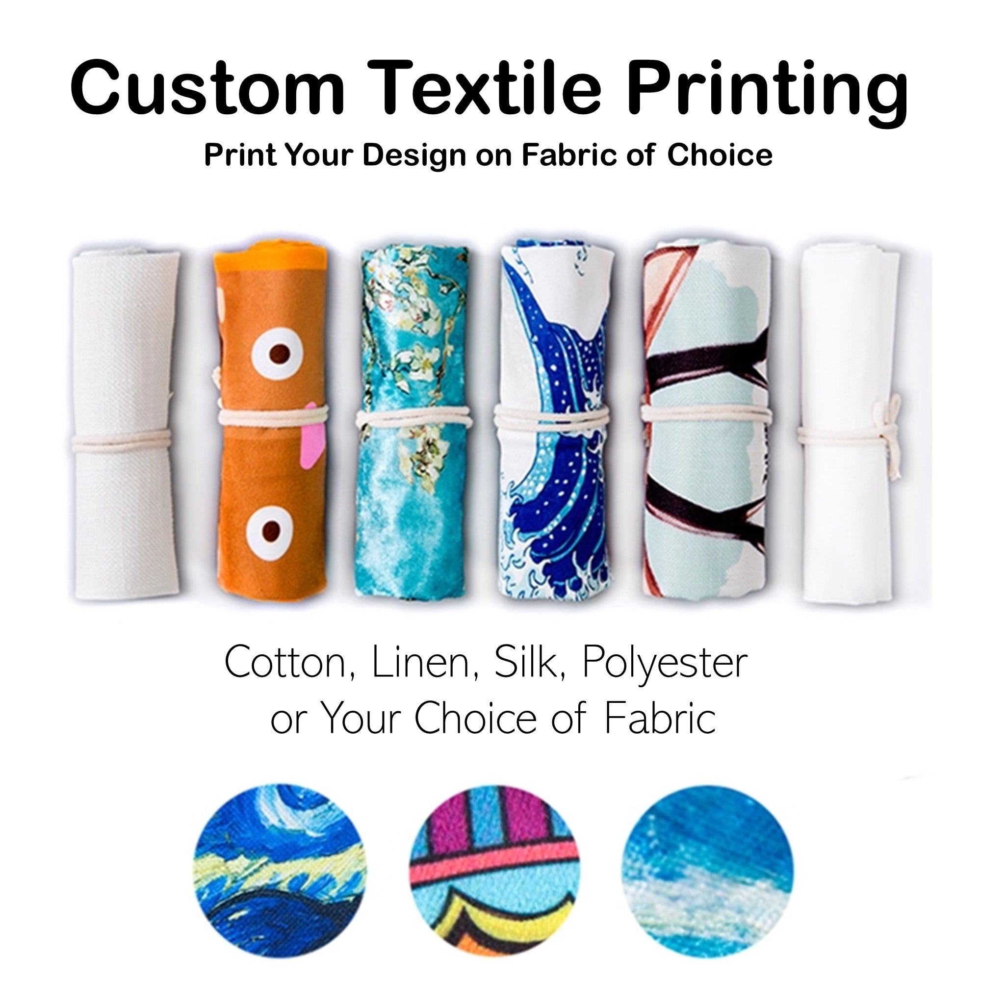 Custom Textile Printing – Print Your Design on Fabric of Choice, Fabri ...