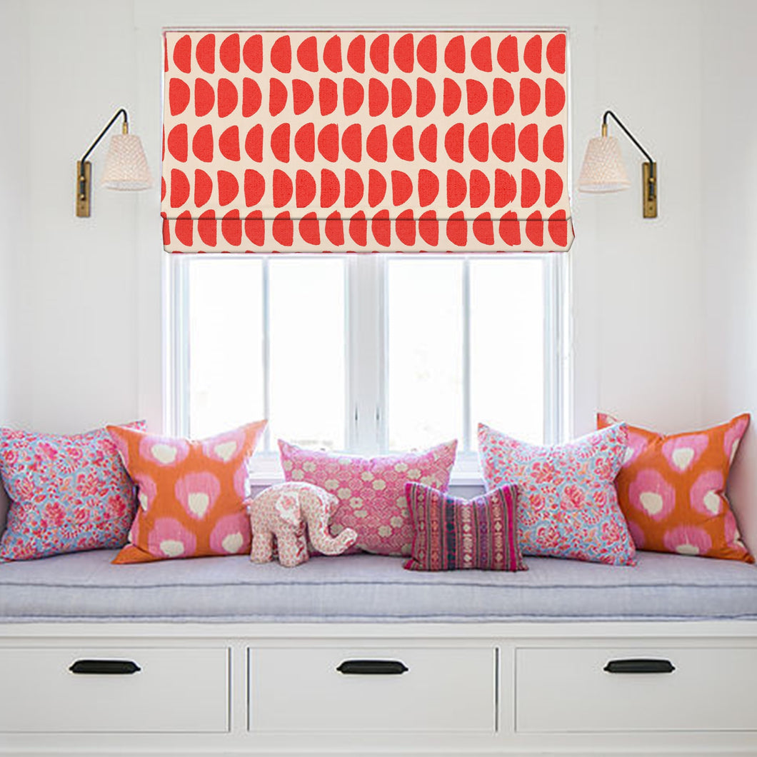 Bright Color Roman Shade – Art Shades