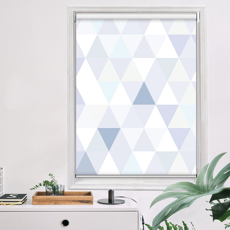 Contemporary Geometric Pattern Window Roller Shade – Art Shades